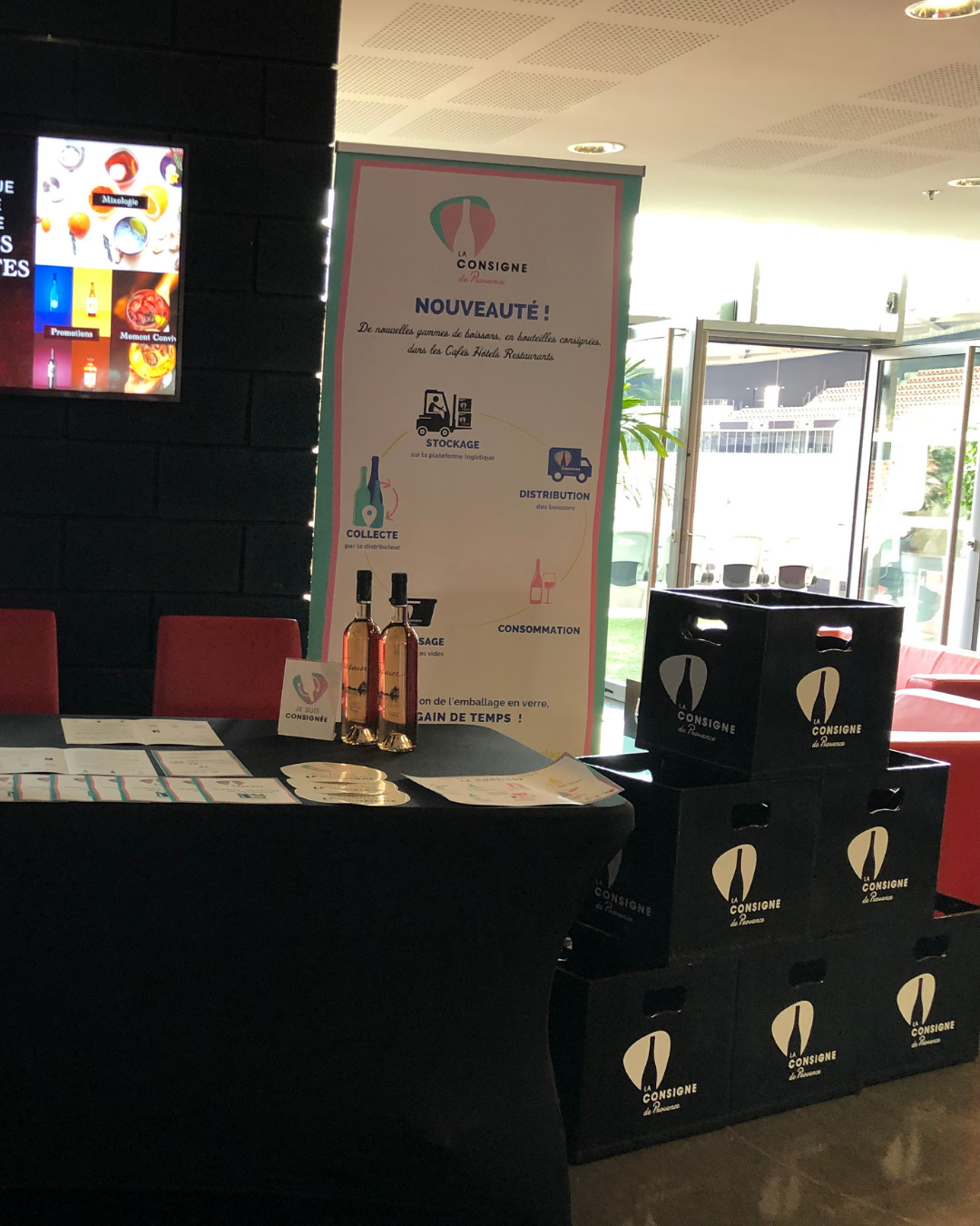 Du vin en bouteilles consignées dans les CHR - La Consigne de Provence
